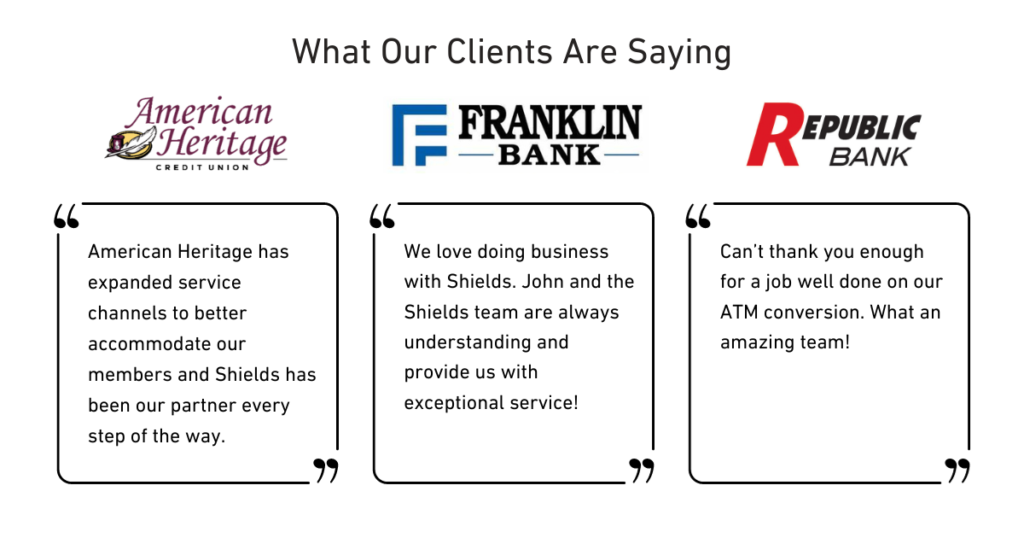 New & Reconditioned ATM/ITM Vendor | DE, PA, NJ & NY | Shields