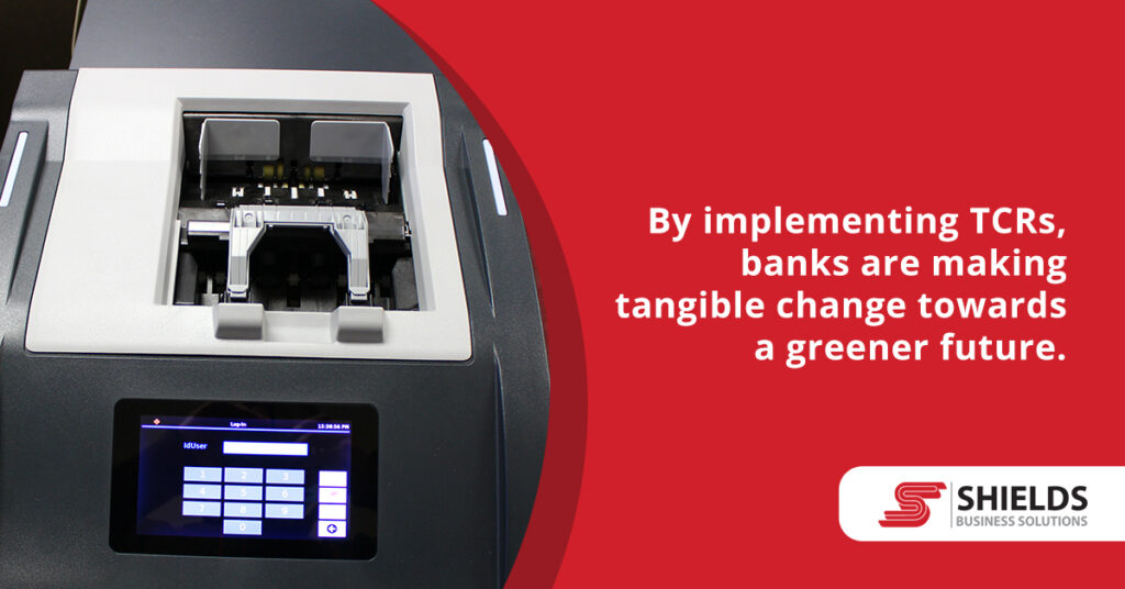 How Teller Cash Recyclers Promote Banking Sustainability